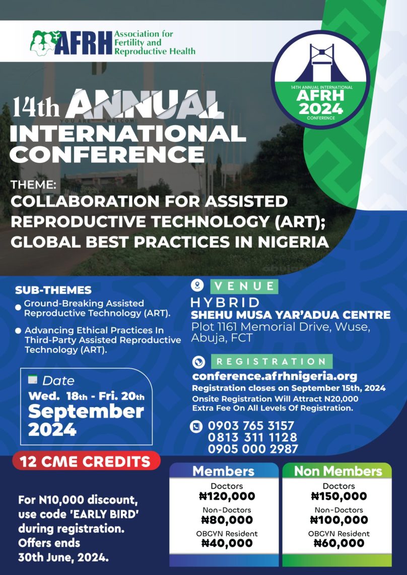 AFRH Nigeria – Association for Fertility and Reproductive Health
